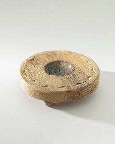 Svíčka podstavec Rustic Flame 15 cm