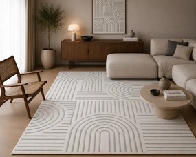 Koberec ZEN GARDEN 2405 bílý
