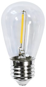 Dekorační LED žárovka E27 teplá 2700k 0,5w 40 lm