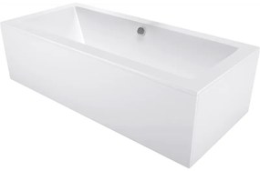 Mexen Cube obdélníková vana 180 x 80 cm s krytem, bílá - 55051808000X