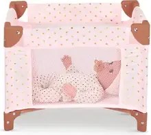 LullaBaby Postýlka pro panenku s doplňky / od 2 let
