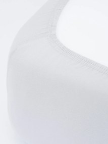 MK Lůžkoviny Jersey prostěradlo Classic 120 x 200 cm – světle šedá