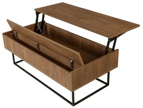 Konferenční stolek Est Walnut and Black