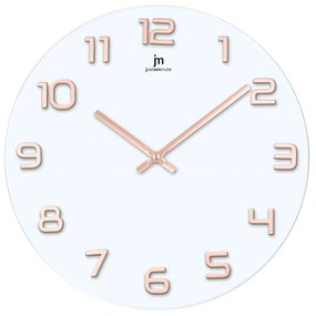 Designové nástěnné hodiny 14897BR Lowell 38cm