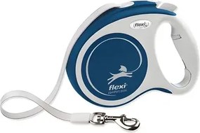 Flexi Comfort Plus M modré / Vodítko / Samonavíjecí / pásek / 5 m / pr