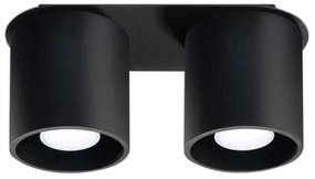 Sollux Lighting Stropní svítidlo ORBIS 2 Černá