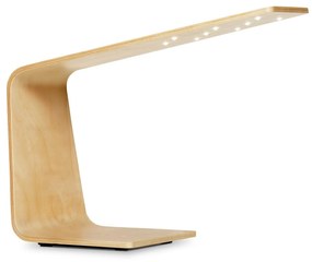Stolní lampa LED1, více variant - TUNTO Model: přírodní dub, bílá barva