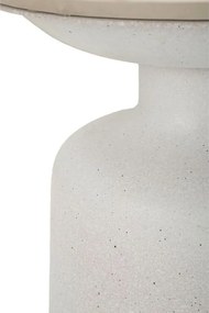 Designový konferenční stolek Lahahana 40 cm bílý