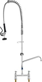 Komerční baterie s oplachovacím rozprašovačem, 111,8 cm výška, 20,3 – 3804 A-12-44