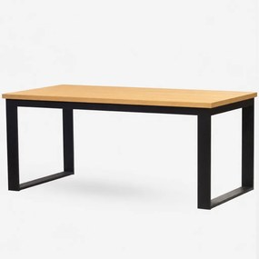 Stima Stůl 970 s kovovou podnoží 140x80 + 40 cm rustikál