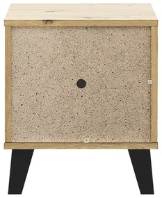 Noční stolek, dub artisan, BOGAN NEW 1S