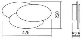 Redo 01-2297 - LED Nástěnné svítidlo GAMER LED/36W/230V bílá