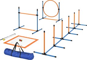 Agility set pro psy PawHut - 7 dílná agility výbava pro výcvik psů | Aosom