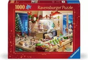 Ravensburger Vánoční perníčky / 1000 dílků / od 14 let