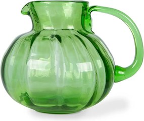 Zelený skleněný džbán The Emeralds - Ø 16*15cm/ 1400ml