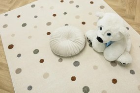 Koberec Tanami Kids C7217A krémový / měděný