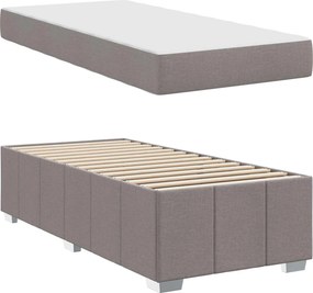 Rám postele Taupe 100 x 200 cm textil 3398269