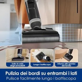 Tineco Floor One i5 Stretch Plus černá / Mycí vysavač / 20 000 Pa / 0.