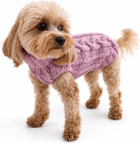 Pet Amour Amour svetr pro fenky a kočky pink Velikost: 30