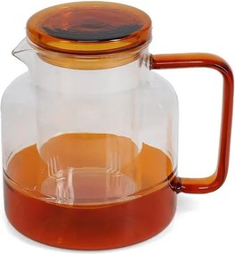 Jantarová skleněná konvice na čaj 950 ml Liv – ONA