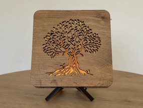 Li-Go "Dub" lampa 19x19cm provedení povrchu: bříza