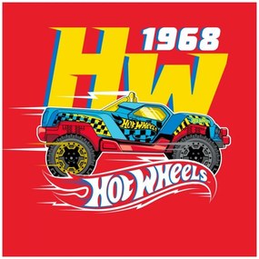 Dětský magický ručník Hot Wheels - 30 x 30 cm