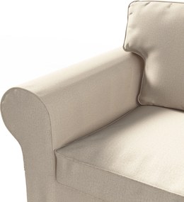 Potah na pohovku IKEA  Ektorp 3-místná, nerozkládací barva béžová látka pletený vzor
