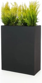 Květináč ELEMENTO, sklolaminát, šířka 59 cm, antracit