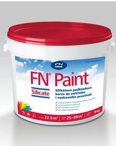 FN NANO Bílá silikátová barva pro exteriér i interiér FN NANO® Paint Silicate