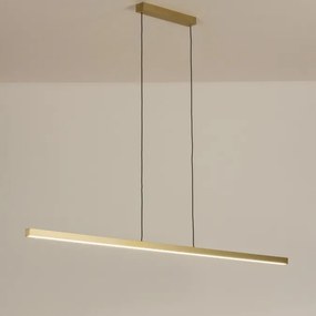 Závěsné designové LED svítidlo nad stůl Corciano O Gold