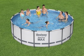 BESTWAY Steel Pro Max Bazén 488 x 122 cm, kartušová filtrace 5612Z
