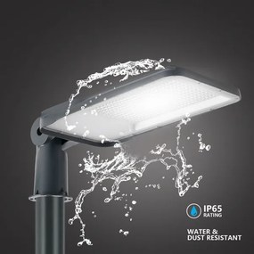 Brilagi-LED Venk. lampa se sloupem a kl. 4 m URBANLIGHT LED/200W/230V antr. IP65
