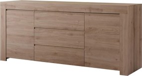 XXXLutz ŠIROKÁ KOMODA, barvy dubu, 184/81/42 cm MID.YOU - Široké komody - 001844004302