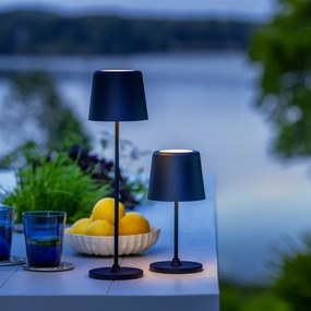 Brilliant G90939/76  Venkovní AKU stolní lampa KAAMI černá USB-C