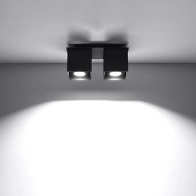 Sollux Lighting Stropní svítidlo QUAD 2 černé
