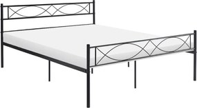 Kovová postel STELVIA 180x200 s roštem Kondela 0000407896