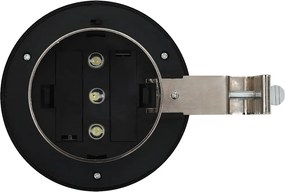 Zahradní solární lampy 12 ks LED kulaté 12 cm bílé 277135