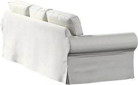 Potah na pohovku IKEA Ektorp 3-místná rozkládací, NOVÝ MODEL 2013 barva šedá látka lesklé, pletený vzor, sametová