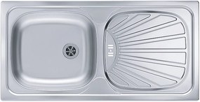 ALVEUS BASIC 80 kuchyňský dřez nerez, 860 x 435 mm, 1008844