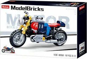 Sluban Model Bricks M38-B0958 Motorka Café racer / LEGO - kompatibilní
