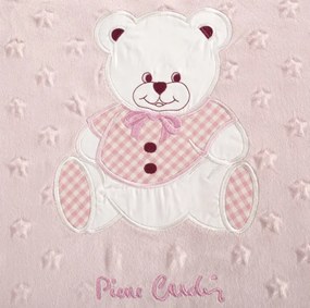 Dětská deka Pierre Cardin BABY 4 růžová / bílá