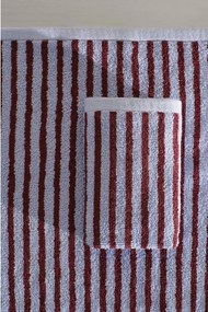 Vínové/ světle modré bavlněné ručníky v sadě 2 ks 30x50 cm Dixie – Jotex