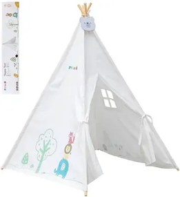 VIGA PolarB Stan Teepee bílý / Okno / 121,5 x 150 x 121,5 cm / dřevo,