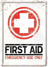 Postershop Plechová pohlednice - First Aid