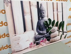 Obraz wellnes Budha - 60x40 cm
