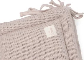 Jollein Sprinkle Knit Silk Rose / Mantinel do postýlky / 180 × 30 cm /