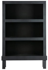 Černá knihovna z borovicového dřeva 107x160 cm Bonk – Basiclabel