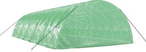 Skleník s ocelovým rámem zelený 72 m² 12 x 6 x 2,85 m 3188109