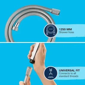 Grohe - Sprchová hadice VitalioFlex Trend 1,25 m, chrom