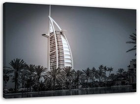 Gario Obraz na plátně Burj Al-arab hotel v Dubaji Rozměry: 60 x 40 cm